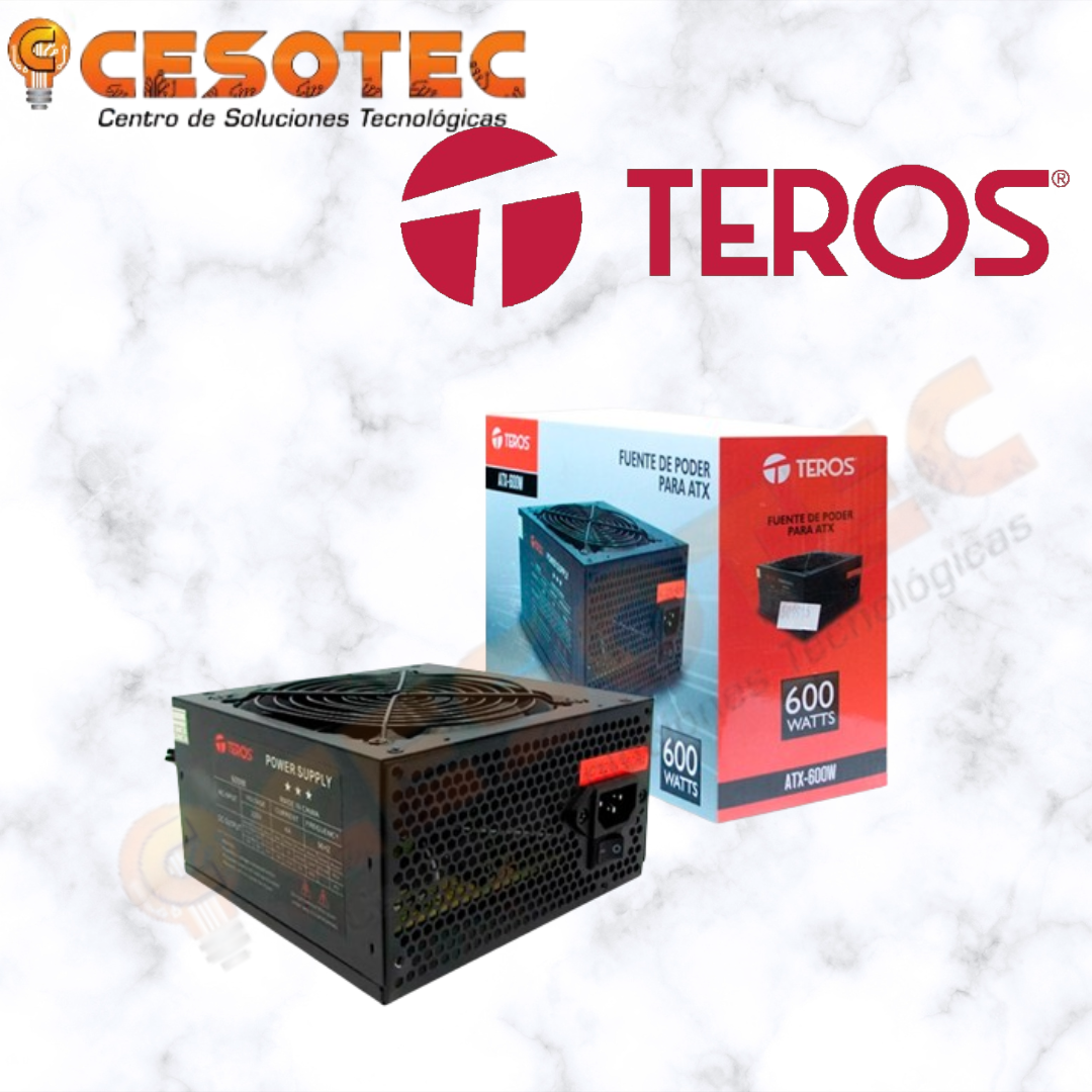 FUENTE DE PODER PARA ATX 600w - CENTRO DE SOLUCIONES TECNOLOGICAS